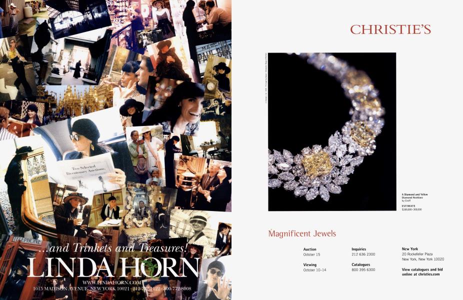 CHRISTIE'S | Architectural Digest | NOVEMBER 2003