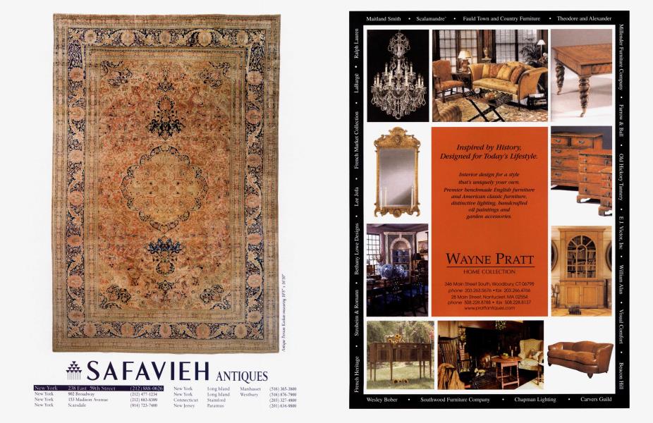 WAYNE PRATT | Architectural Digest | NOVEMBER 2003