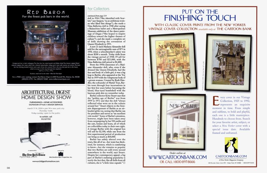 Red Baron | Architectural Digest | DECEMBER 2003