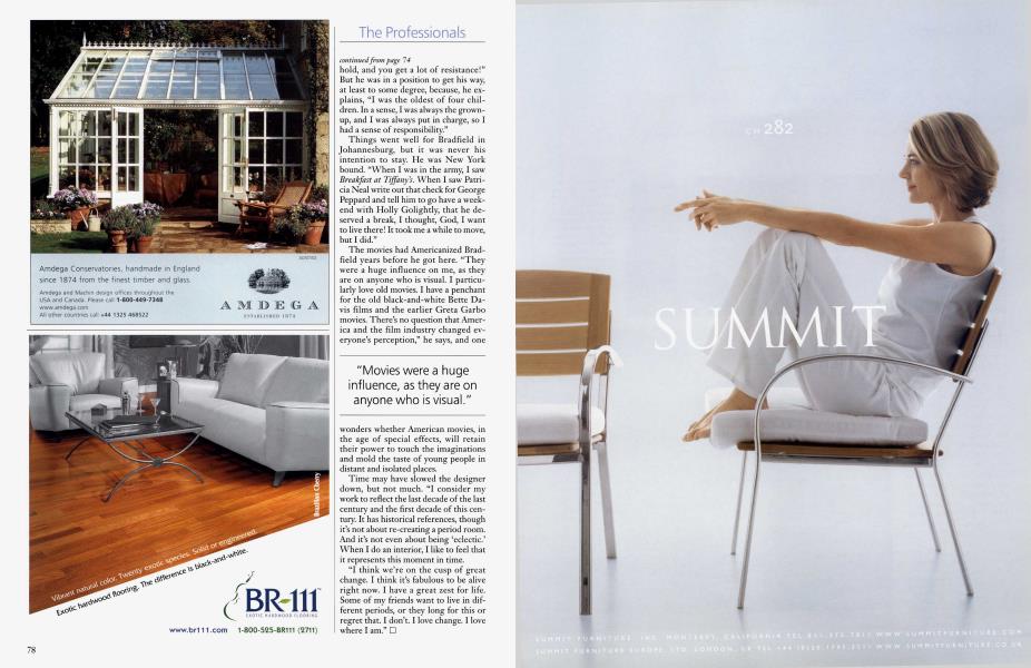 Amdega | Architectural Digest | MARCH 2004
