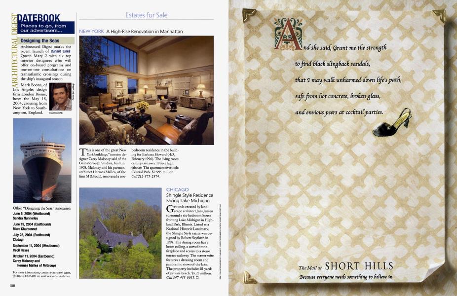 The Mall at SHORT HILLS | Architectural Digest | MARCH 2004