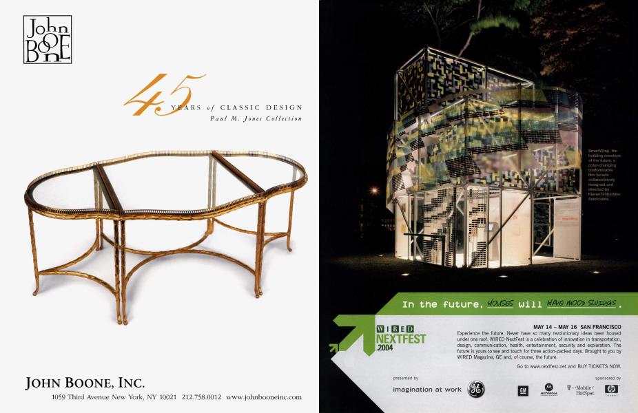 WIRED NEXTFEST | Architectural Digest | MAY 2004