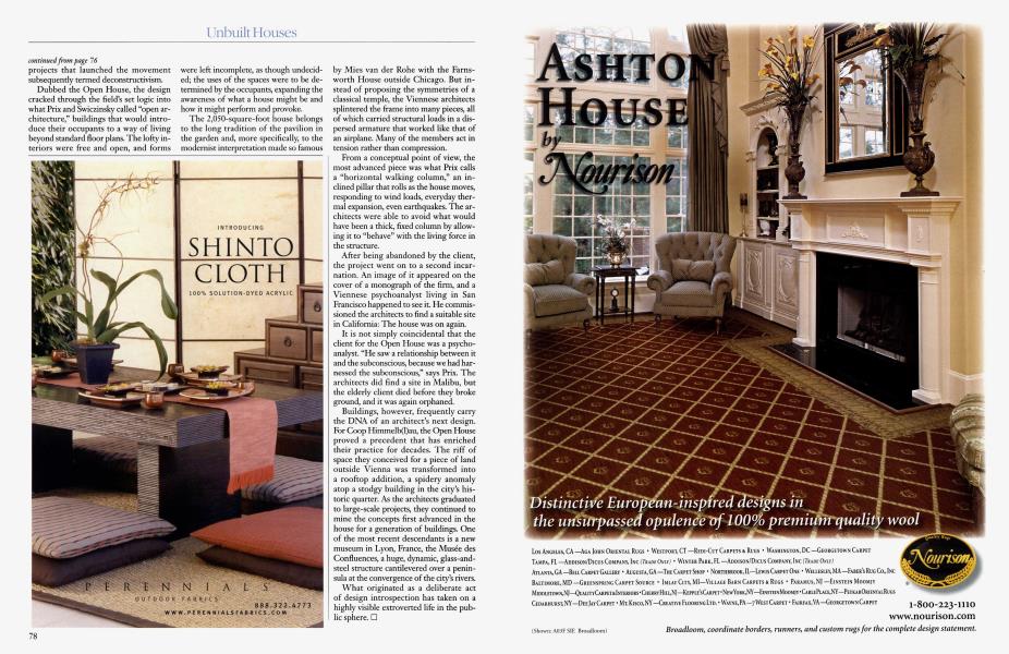 Nourison® | Architectural Digest | MAY 2004