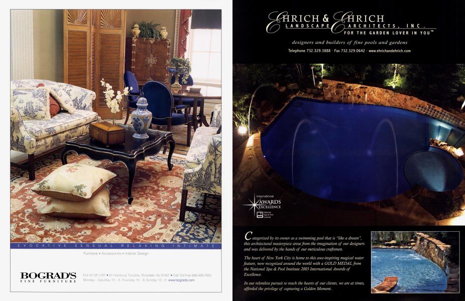 EHRICH & EHRICH | Architectural Digest | SEPTEMBER 2004
