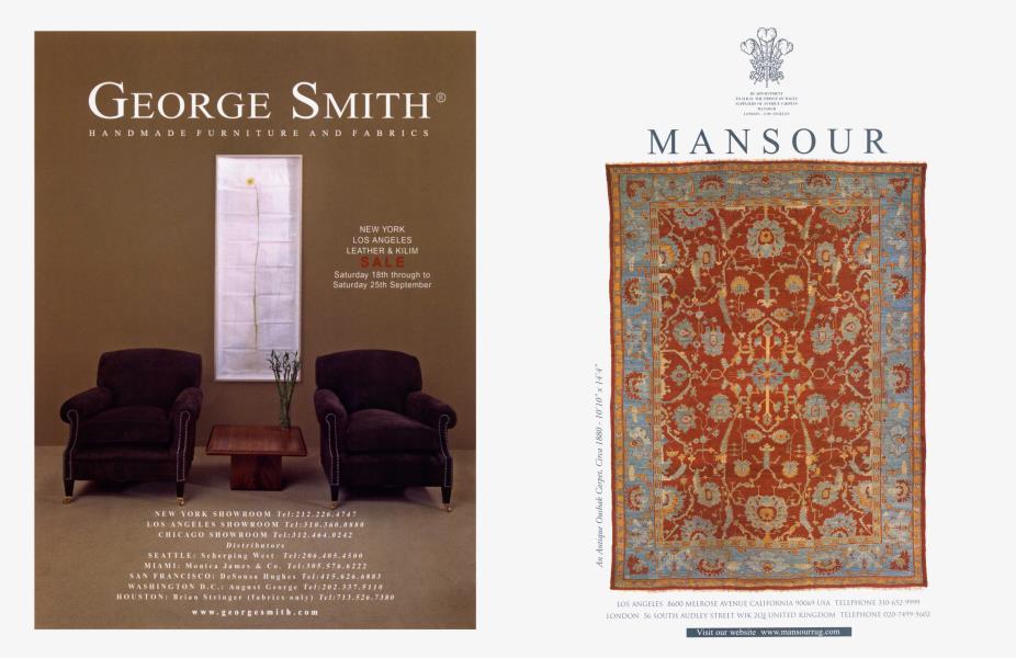 GEORGE SMITH® | Architectural Digest | SEPTEMBER 2004