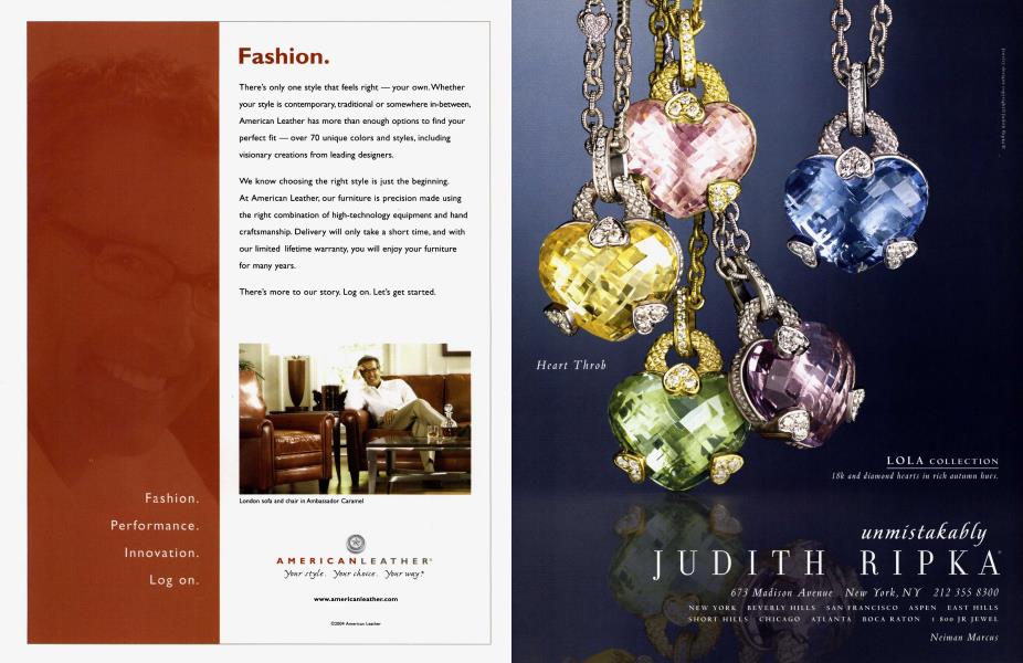 JUDITH RIPKA | Architectural Digest | SEPTEMBER 2004