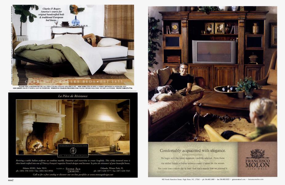 STONE AGE DESIGNS LLC | Architectural Digest | OCTOBER 2004