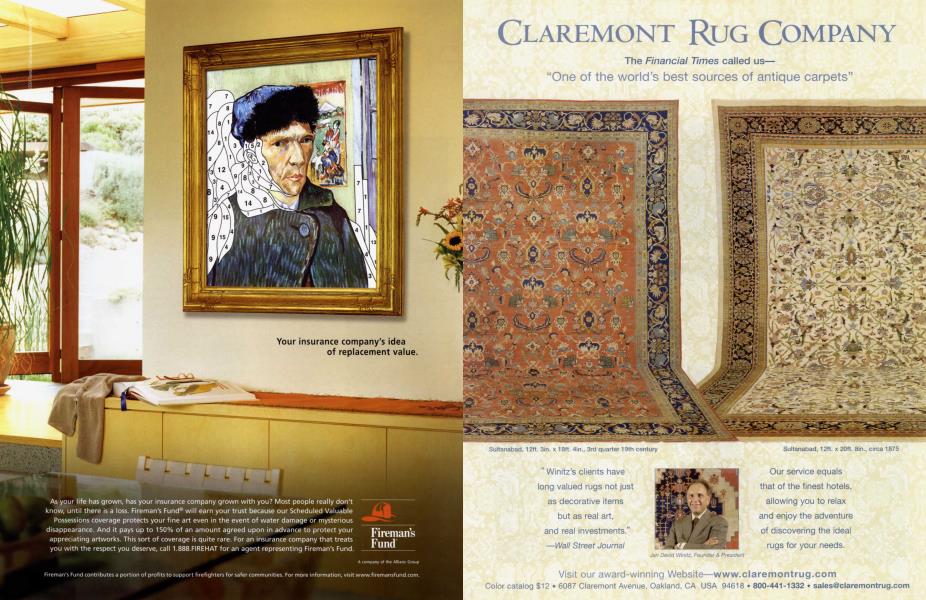 CLAREMONT RUG COMPANY | Architectural Digest | OCTOBER 2004