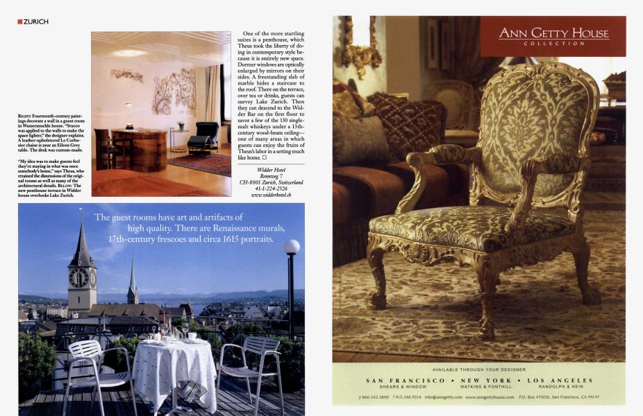 ANN GETTY HOUSE COLLECTION | Architectural Digest | NOVEMBER 2004