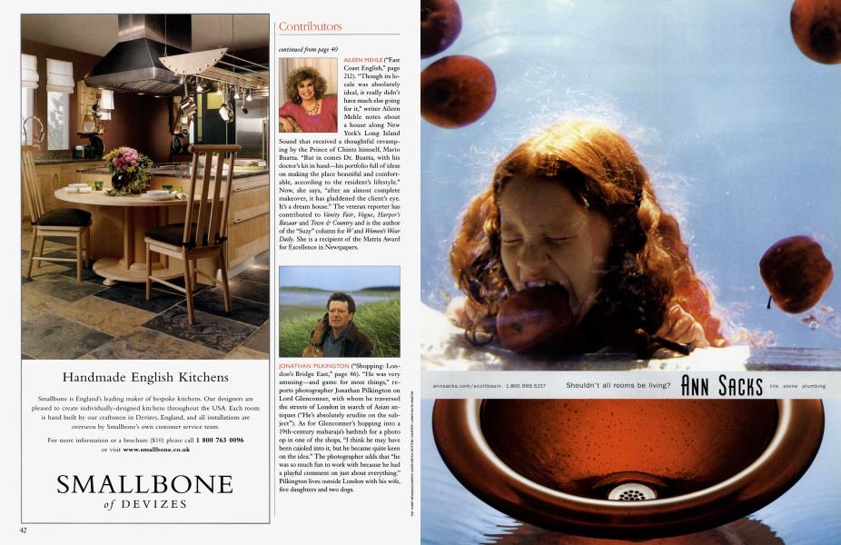 SMALLBONE | Architectural Digest | NOVEMBER 2004