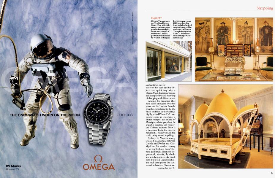 OMEGA | Architectural Digest | NOVEMBER 2004