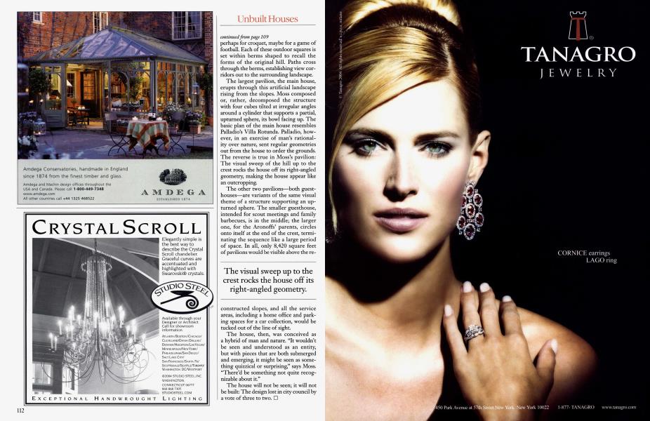 CRYSTAL SCROLL | Architectural Digest | NOVEMBER 2004