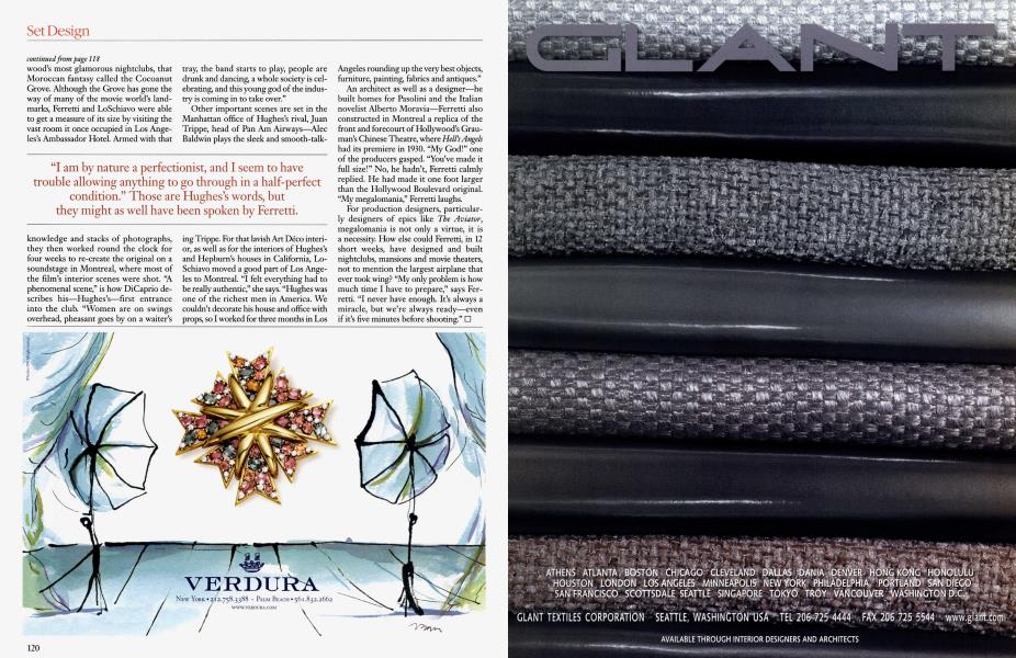 GLANT | Architectural Digest | NOVEMBER 2004