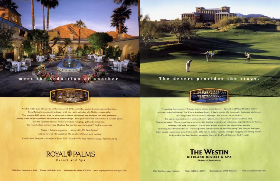 ROYAL PALMS Resort and Spa | Architectural Digest | JANUARY 2005