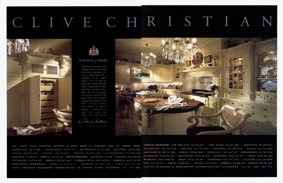 CLIVE CHRISTIAN | Architectural Digest | JANUARY 2005