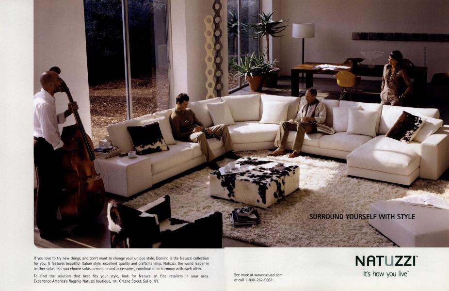 NATUZZI™ | Architectural Digest | FEBRUARY 2005