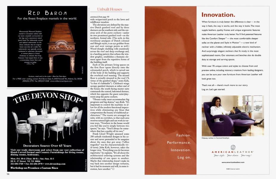 RED BARON | Architectural Digest | FEBRUARY 2005