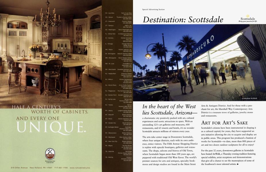 RUTT® | Architectural Digest | FEBRUARY 2005