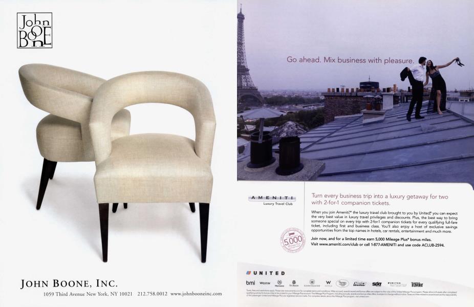 JOHN BOONE, INC. | Architectural Digest | MARCH 2005