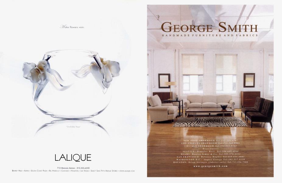 GEORGE SMITH | Architectural Digest | MARCH 2005