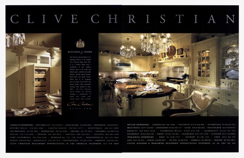CLIVE CHRISTIAN | Architectural Digest | APRIL 2005