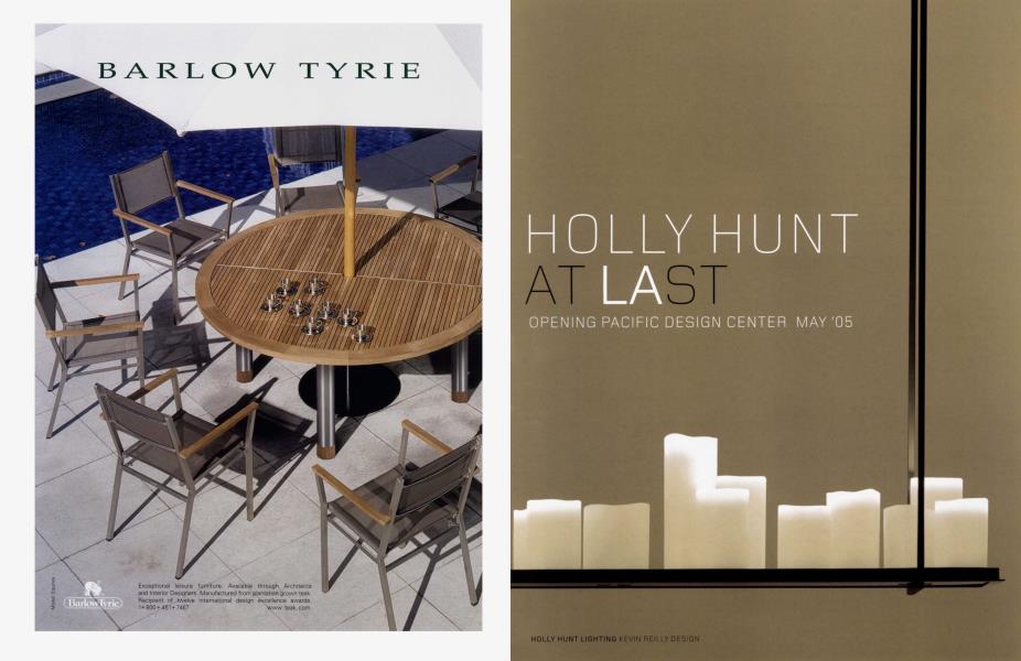 BARLOW TYRIE | Architectural Digest | MAY 2005