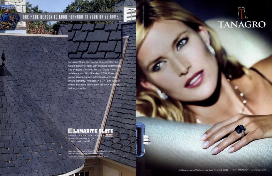LAMARITE® SLATE | Architectural Digest | MAY 2005