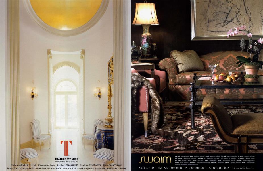 SWAIM | Architectural Digest | JUNE 2005