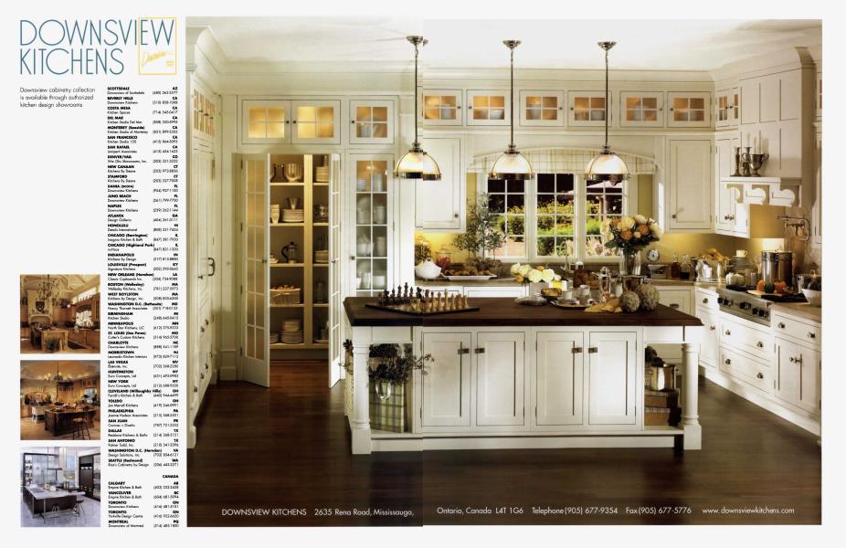 DOWNSVIEW KITCHENS | Architectural Digest | JUNE 2005