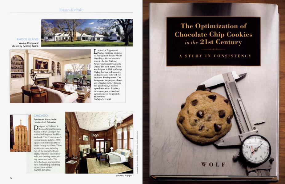 Wolf® | Architectural Digest | JULY 2005