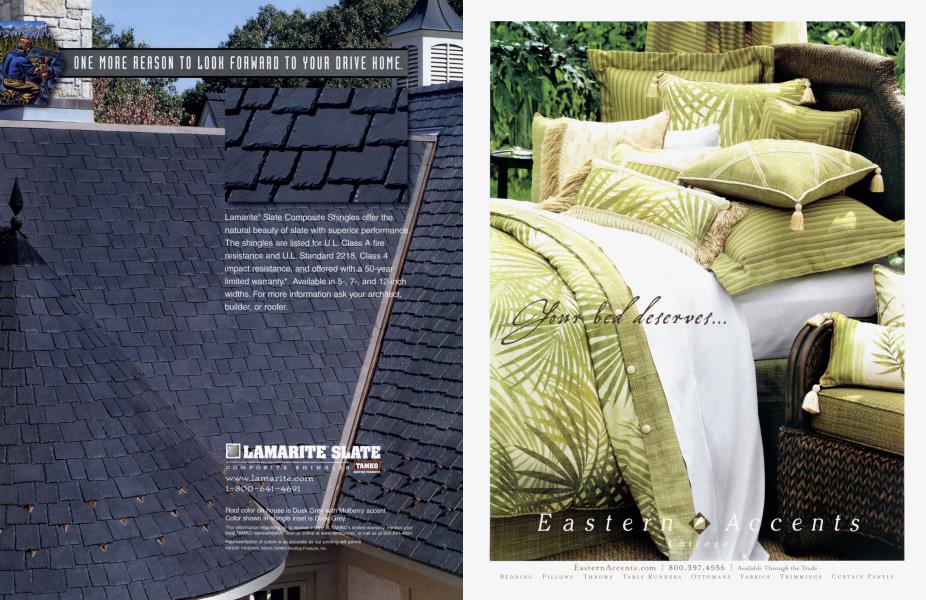 LAMARITE® SLATE | Architectural Digest | AUGUST 2005