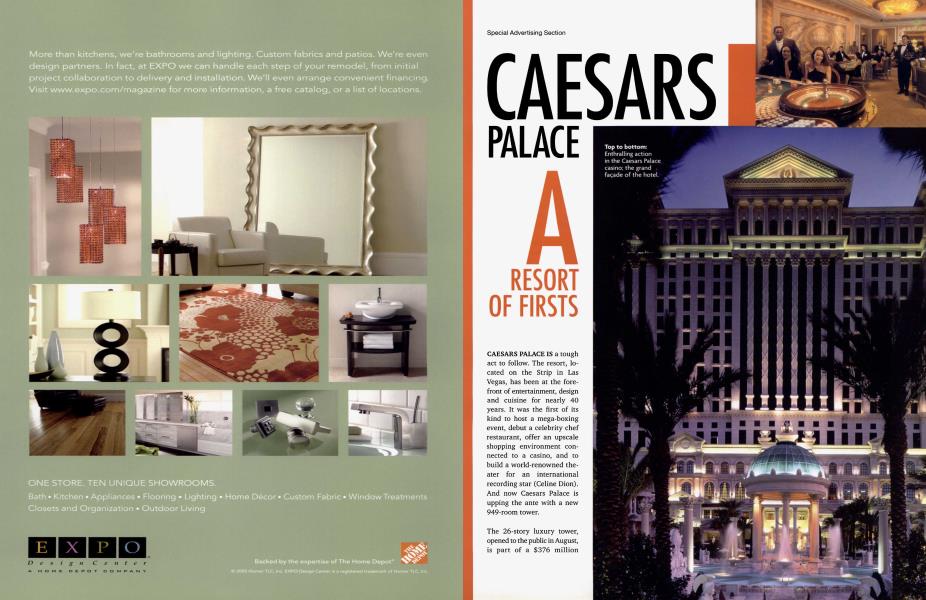 Caesars Palace | Architectural Digest | OCTOBER 2005