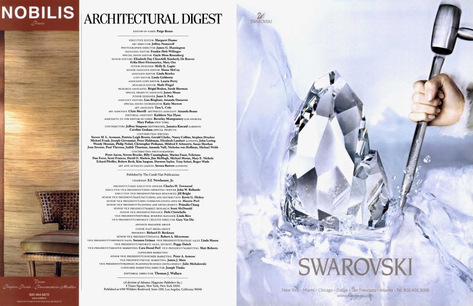 Architectural Digest | Architectural Digest | OCTOBER 2005