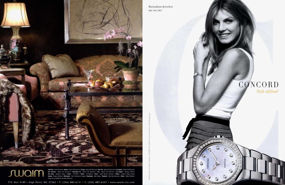 Swaim | Architectural Digest | OCTOBER 2005