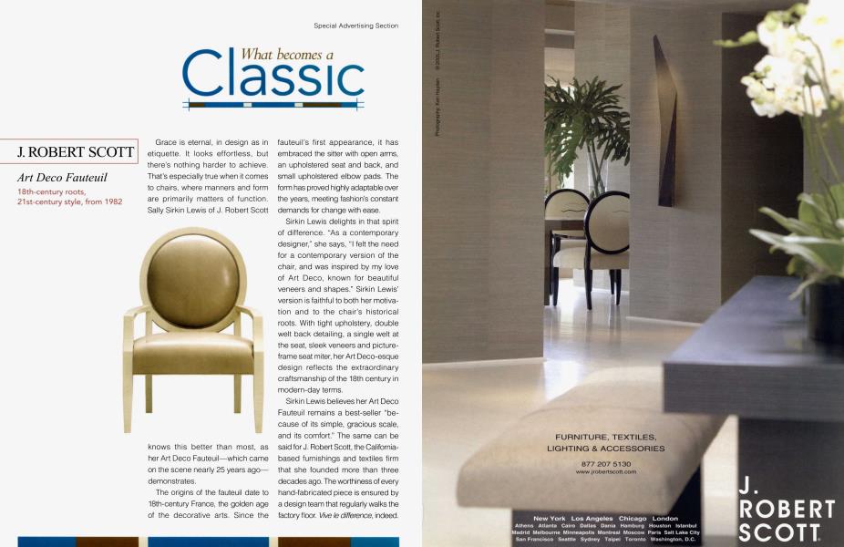 J. Robert Scott | Architectural Digest | OCTOBER 2005