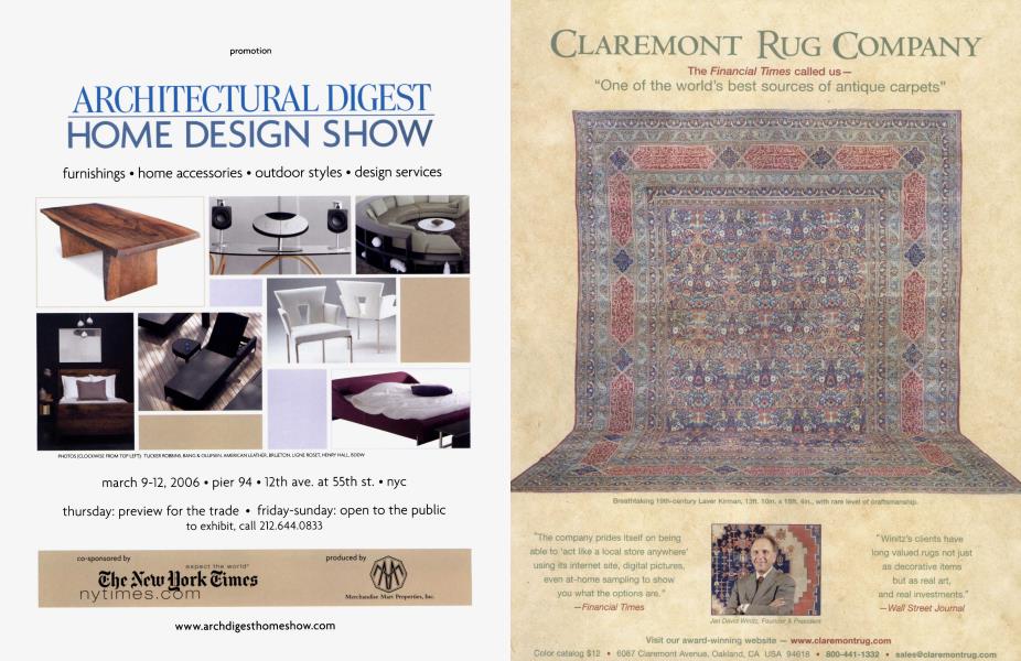 ARCHITECTURAL DIGEST HOME DESIGN SHOW | Architectural Digest | NOVEMBER ...