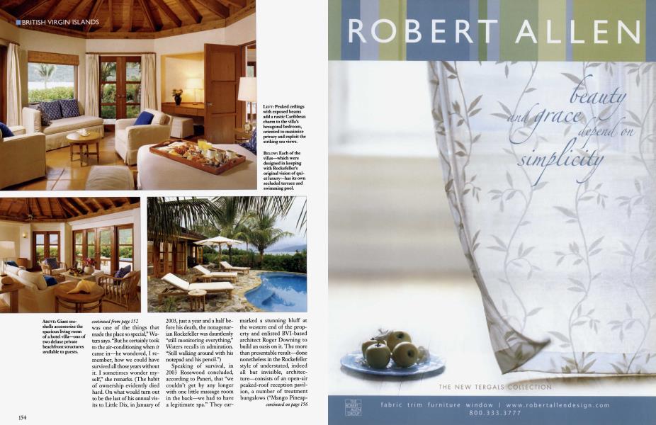 ROBERT ALLEN | Architectural Digest | NOVEMBER 2005