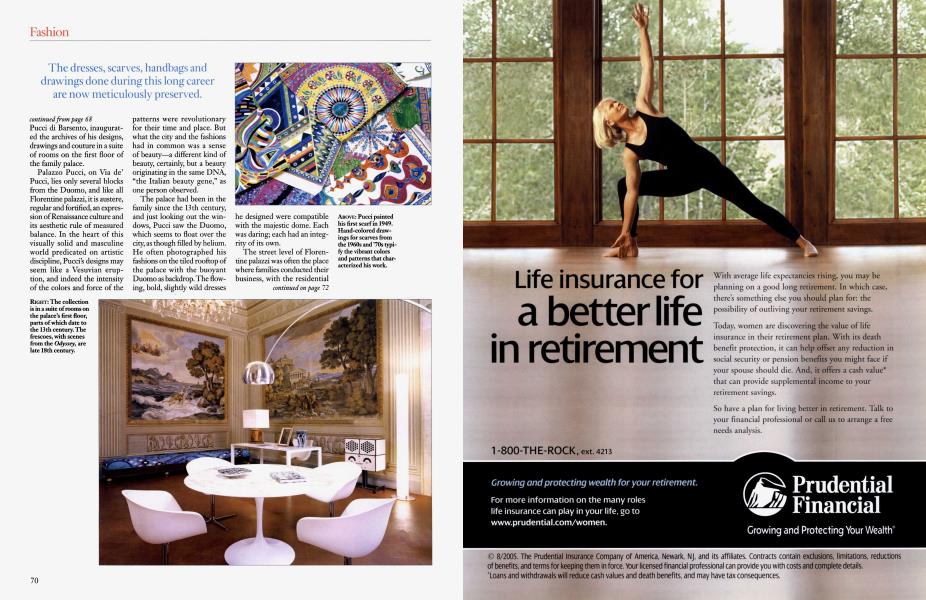 Prudential Financial | Architectural Digest | DECEMBER 2005