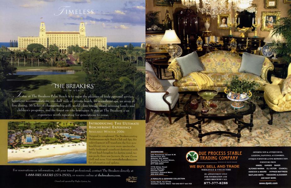 DUE PROCESS STABLE TRADING COMPANY | Architectural Digest | DECEMBER 2005