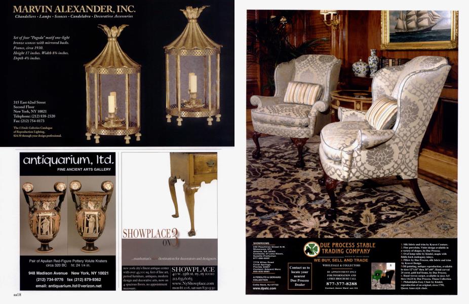 DUE PROCESS STABLE TRADING COMPANY | Architectural Digest | JANUARY 2006