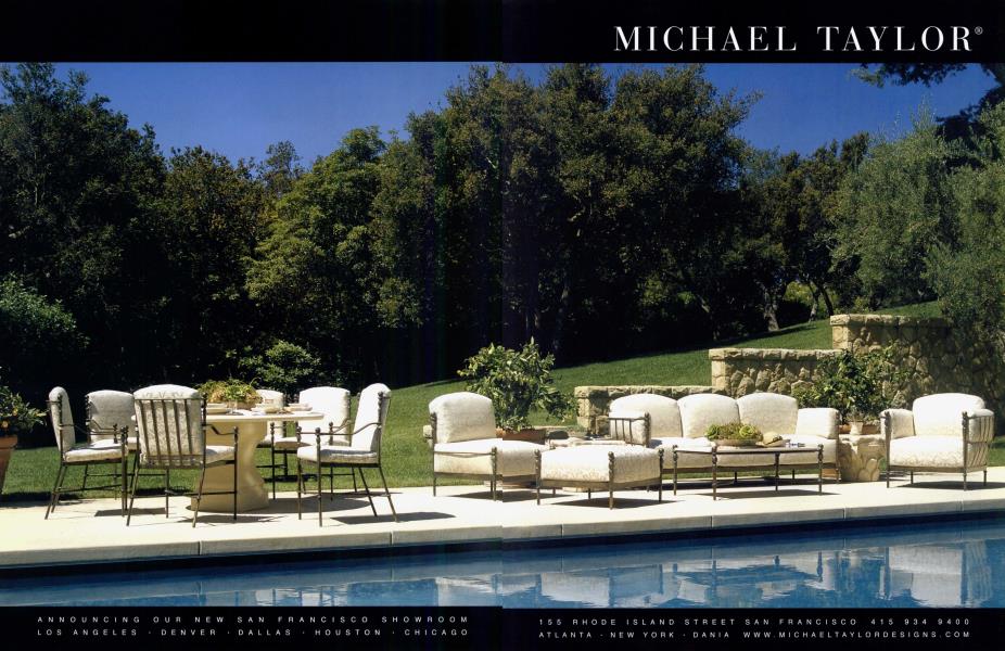 MICHAEL TAYLOR® | Architectural Digest | FEBRUARY 2006