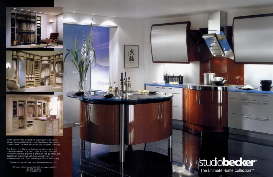studio becker® | Architectural Digest | MARCH 2006