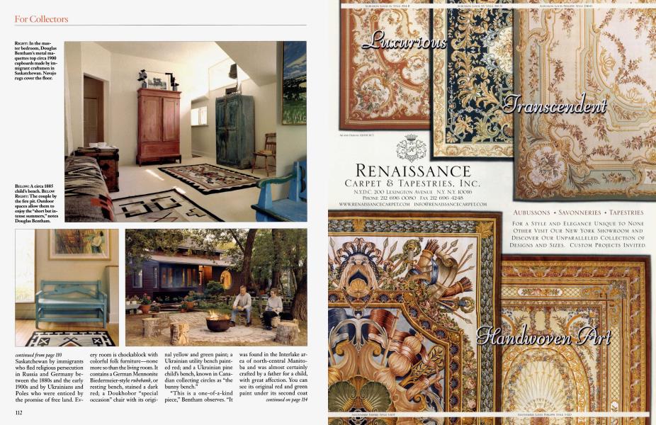 RENAISSANCE CARPET & TAPESTRIES, INC. | Architectural Digest | APRIL 2006