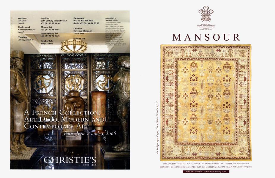 Christie's | Architectural Digest | MAY 2006