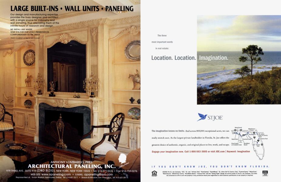 St. Joe® | Architectural Digest | MAY 2006