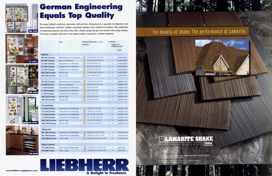 Lamarite® Shake | Architectural Digest | MAY 2006