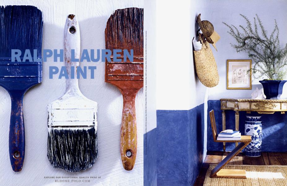 Ralph Lauren Paint | Architectural Digest | MAY 2006