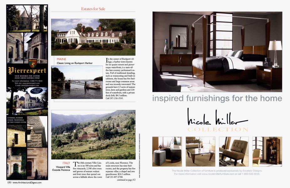 Pierrexpert | Architectural Digest | JUNE 2006