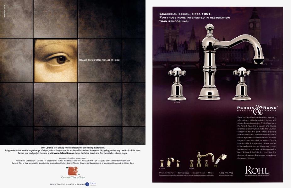 ROHL® | Architectural Digest | JUNE 2006