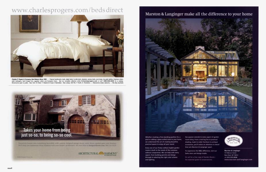 ARCHITECTURAL HARMONY™ | Architectural Digest | JUNE 2006